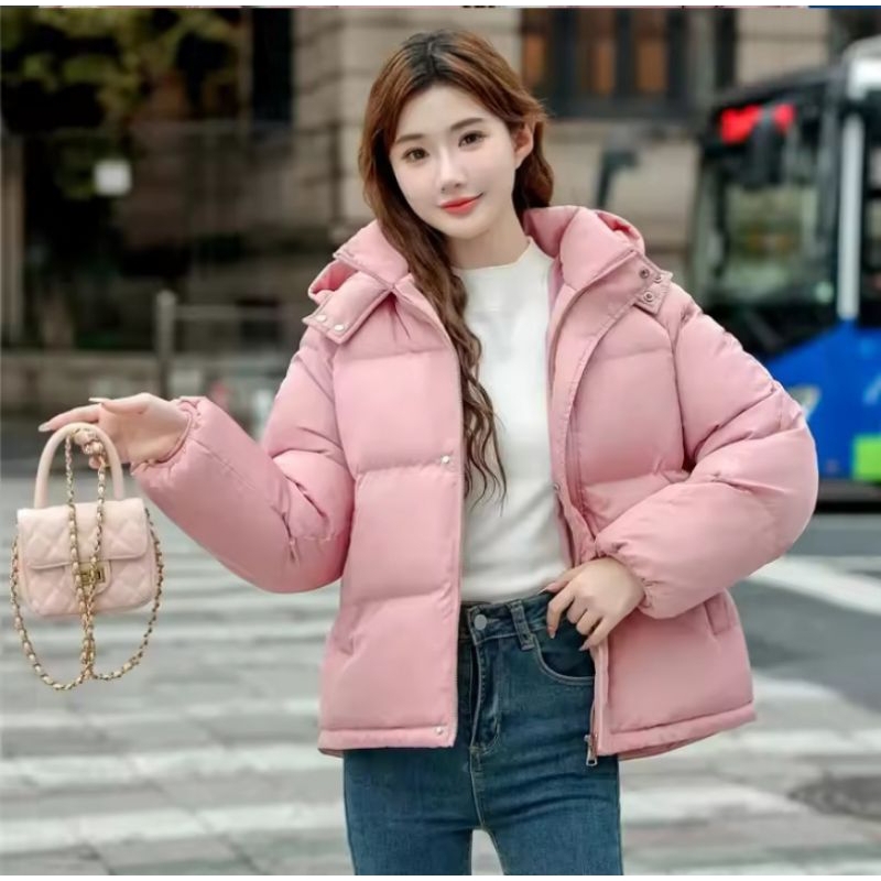 MERAH HITAM PUTIH Women's winter jacket - Women's winter Jacket - Warm ...