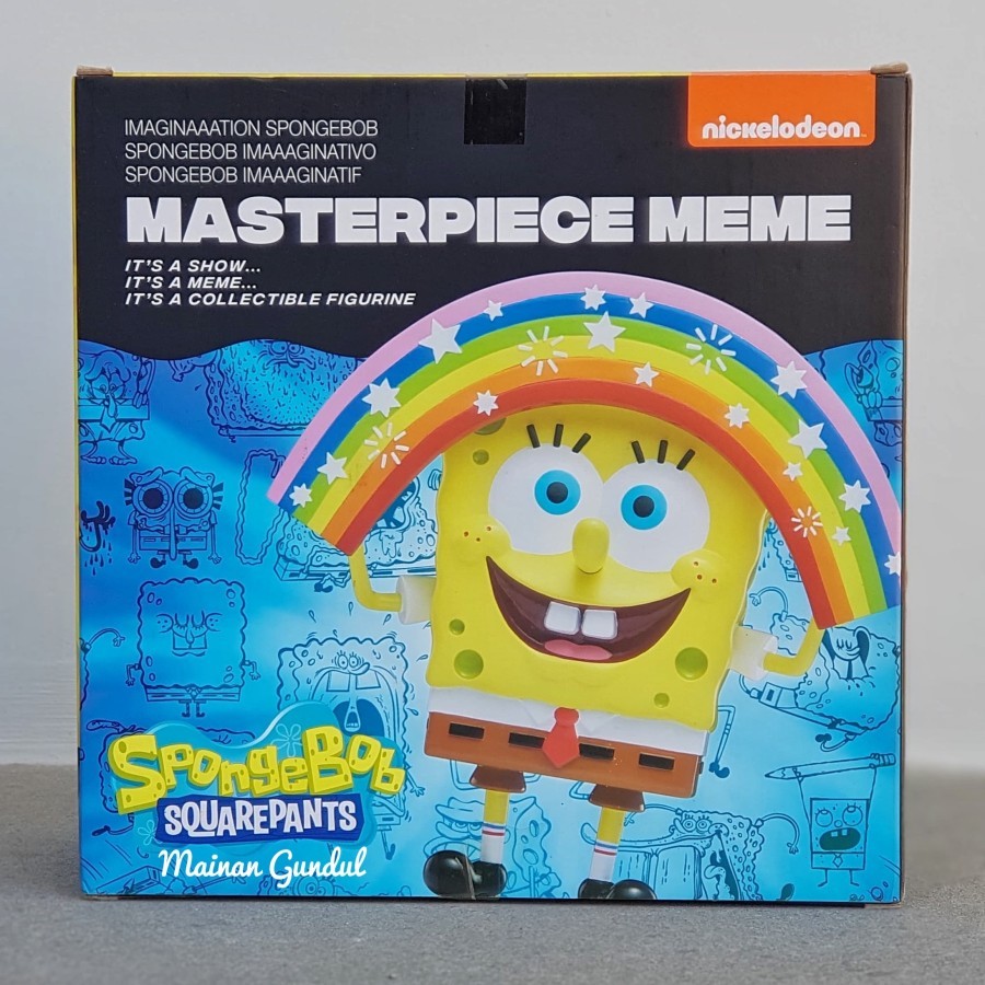 Spongebob Squarepants Masterpiece memes Imagination Figure | Shopee ...