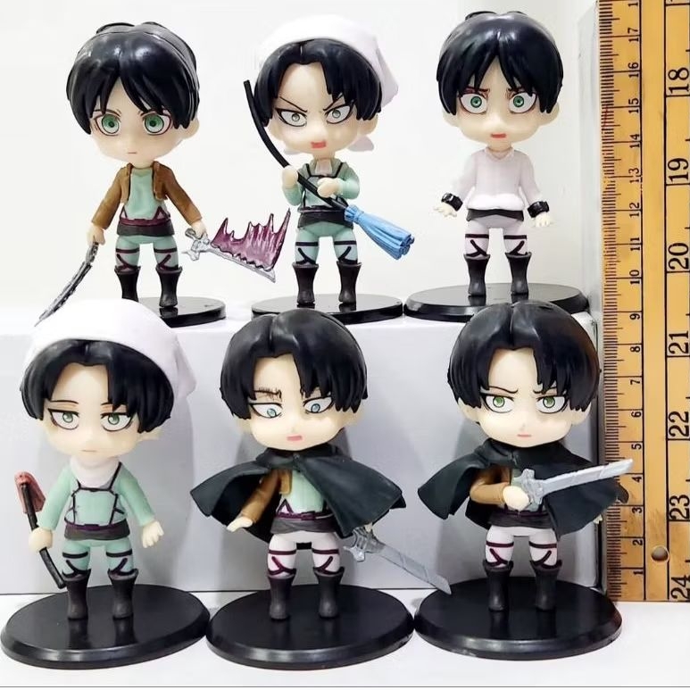 Aot attack on titan set contains 6 pcs | Shopee Philippines