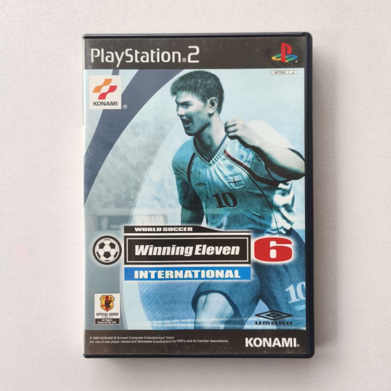 PS2 Game World Soccer Winning Eleven 6 Interntial / Pro Evolution ...