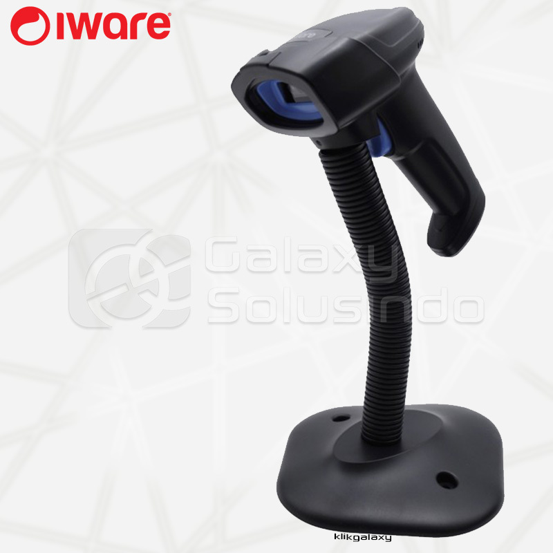 Iware X-203 2D Bluetooth Wireless With Stand Barcode Scanner | Shopee ...