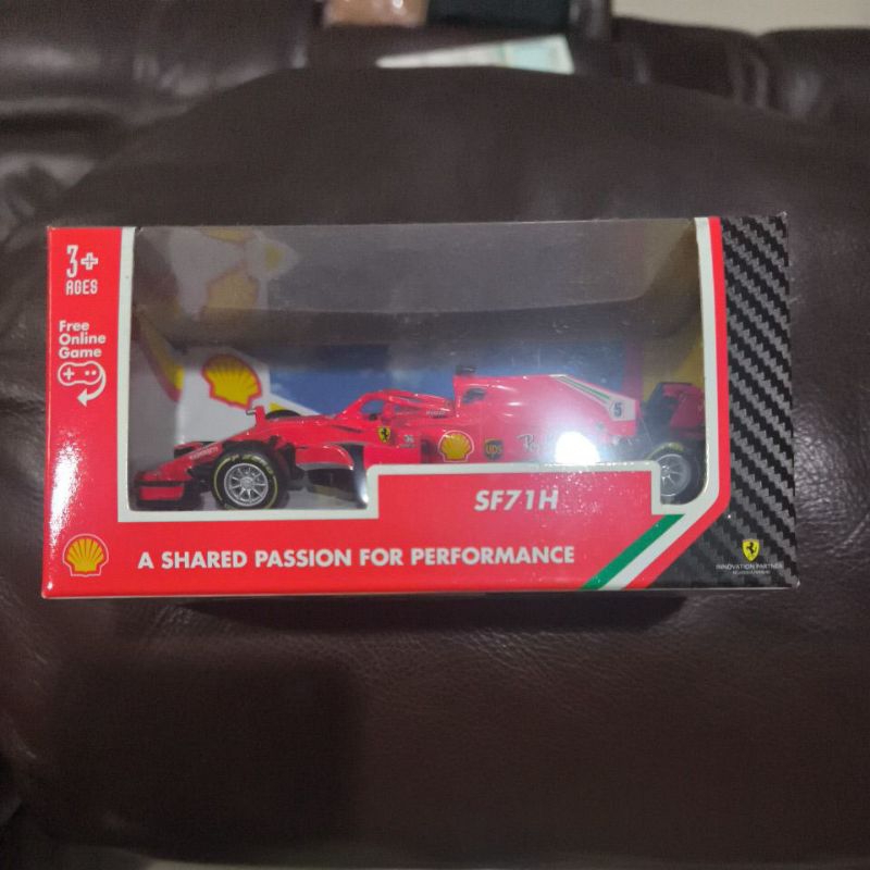 Burago Shell Ferrari SF71H Formula 1 1/43 F1 | Shopee Philippines
