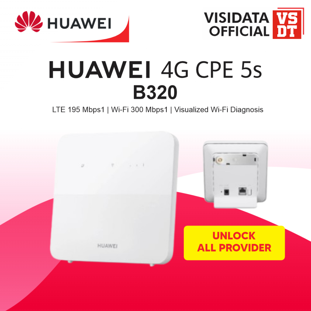 Huawei 4G CPE 5s B320 Wifi Internet Modem Routers 4G LTE 300Mbps Unlock ...