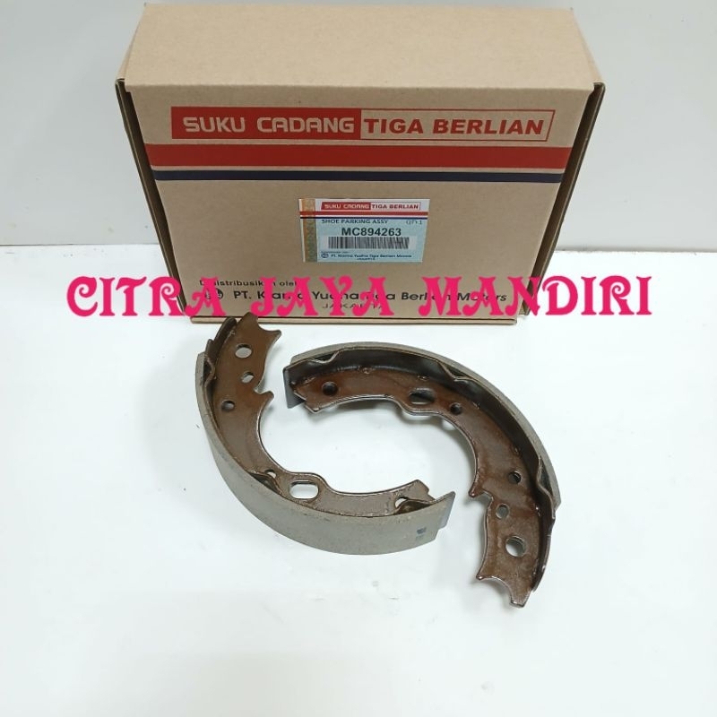 QUALITY HAND BRAKE SHOE FOR MITSUBISHI PS125 CANTER PS TURBO HAND BRAKE ...