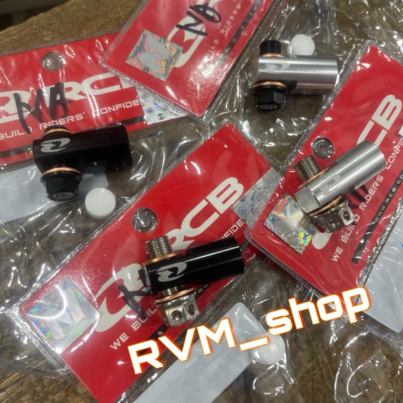 ORIGINAL RCB CNC HOSE BRAKE MASTER ADAPTER + SMOOTH/COARSE TIRE ...