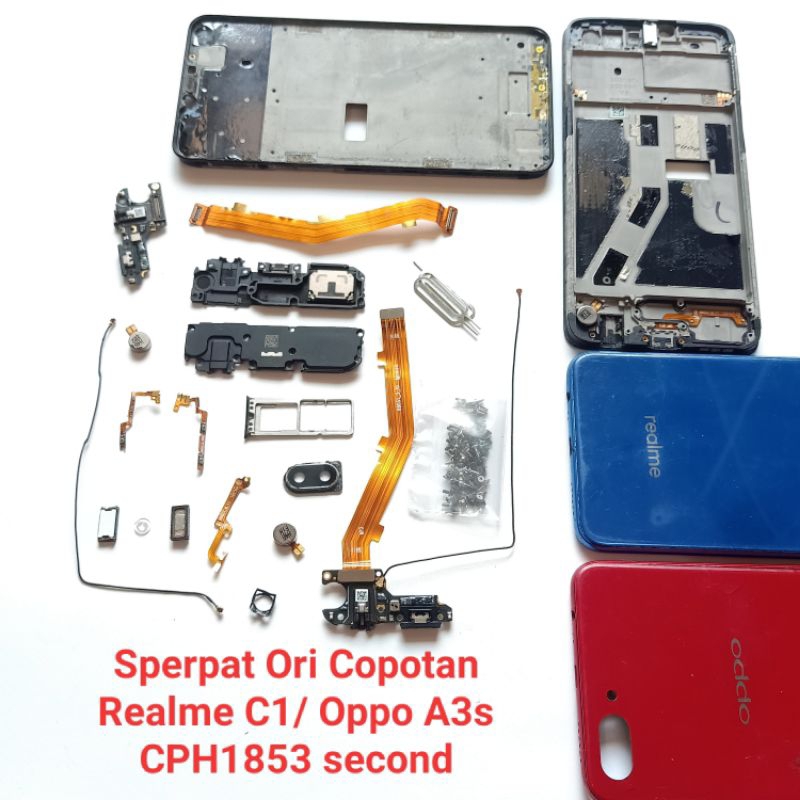 Spare parts for Realme C1/ A3s CPH1853 Original Copotan buzzer frame ...