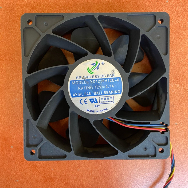 High Speed FAN Brand AXIAL FAN 12 cm x 12 cm 12 Volt / 2,7 A | Shopee ...