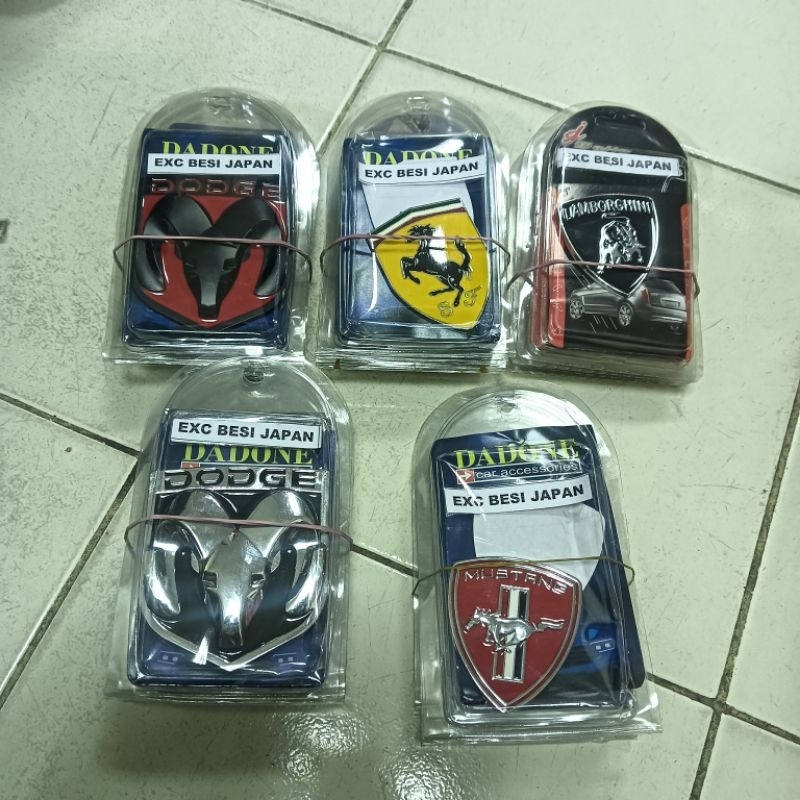 Universal Hard Emblems/Stickers for Dodge Cars, Ferrari, Mustang ...