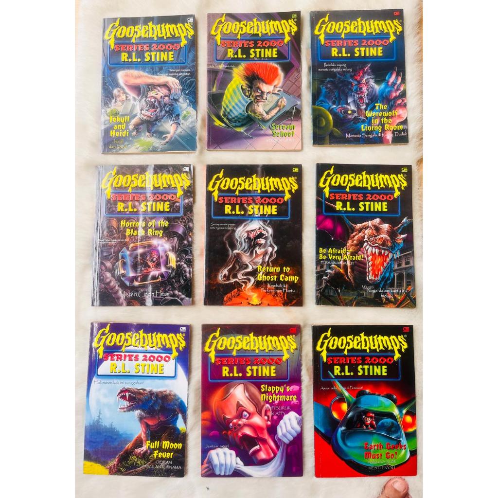 Goosebumps Series 2000 RLStine Novel Vol Draw - Mystery Horror Novel ...