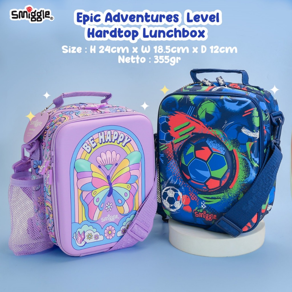 SMIGGLE Epic Adventures Level Hardtop Lunchbox | Shopee Philippines