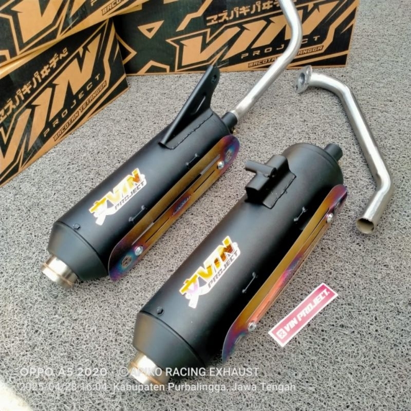 Original VIN PROJECT Exhaust PNP Motorcycle Mio sporty Mio Smile Mio ...