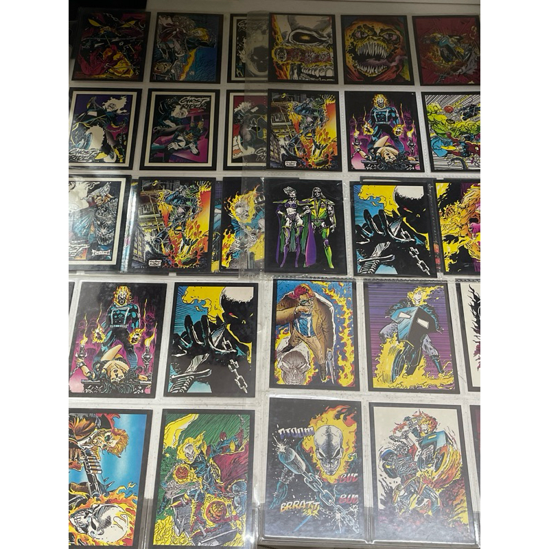 MARVEL CARDS MARVEL GHOST RIDER II CARD BY COMIC IMAGES | Shopee ...