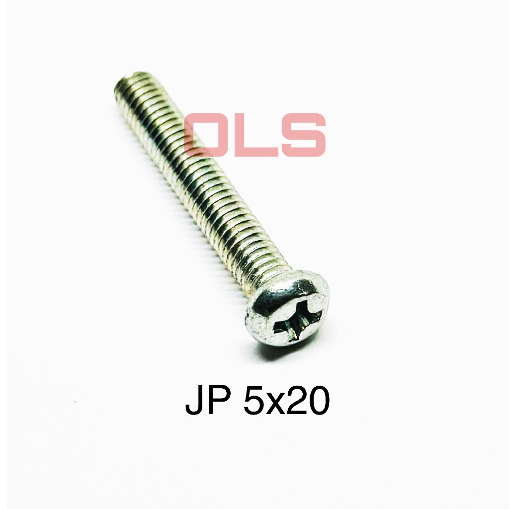 100 Pcs JP Bolts M5x20 Flower Screwdriver 2cm 5x20 M5 | Shopee Philippines