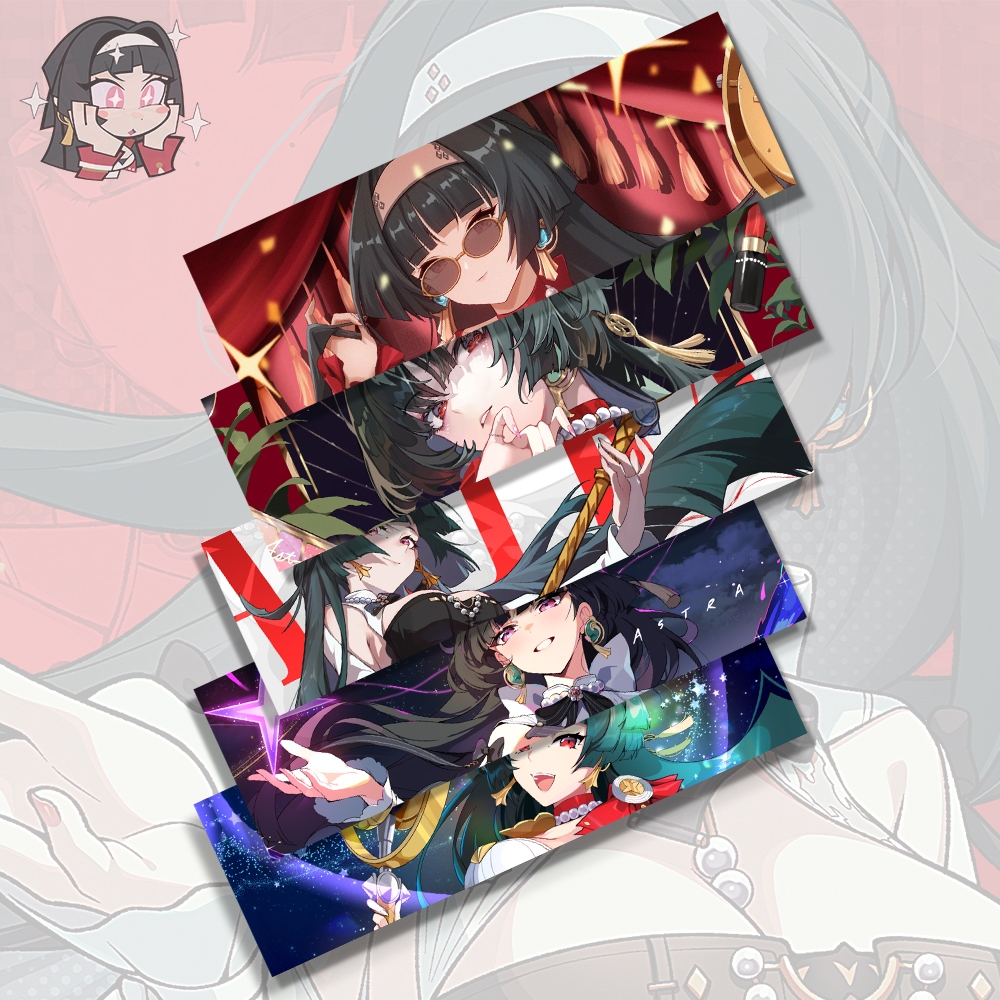 Astra Yao Zenless Zone Zero Slap Sticker - Waterproof Vinyl Sticker ...