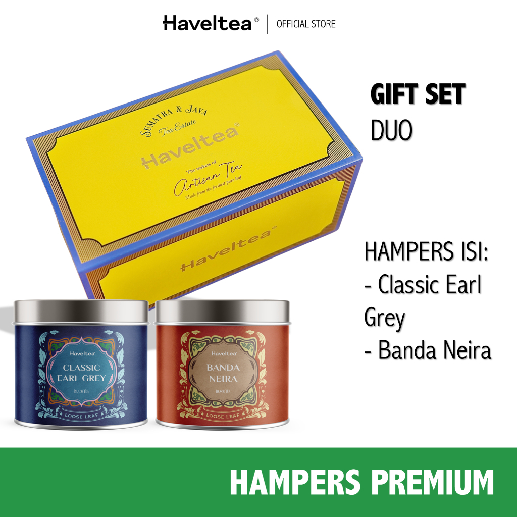 Haveltea Hampers Premium Artisan Tea - Gift Set Box Classic Earl Grey ...