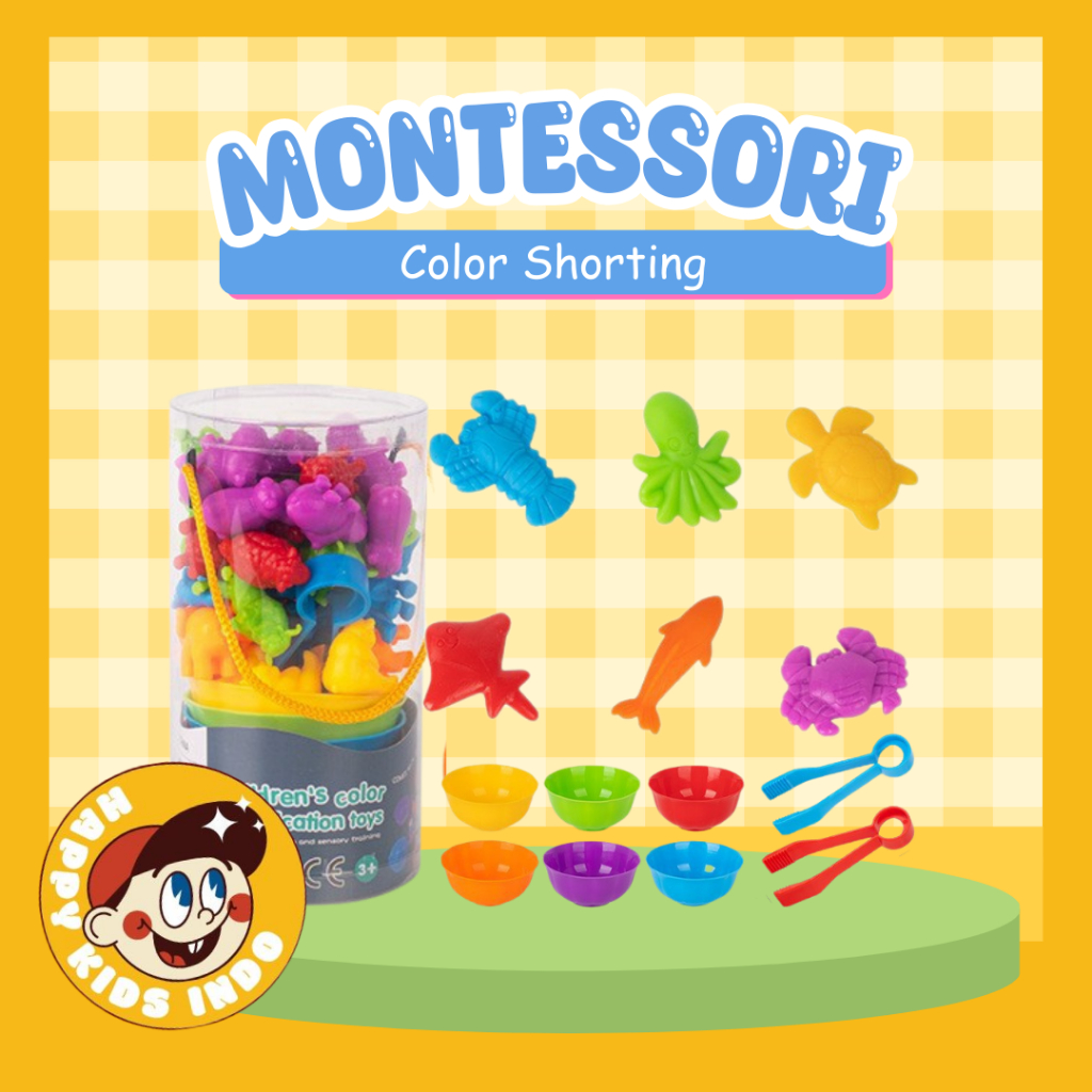 Color Classification Toys Sorting Color Montessori Color Learning ...