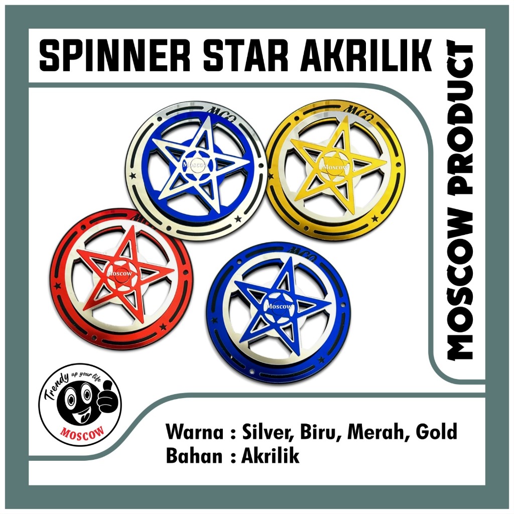 MESIN SPINNER COVER PROTECTIVE FAN ACRYLIC RADIATOR 3MM STAR MODEL ...