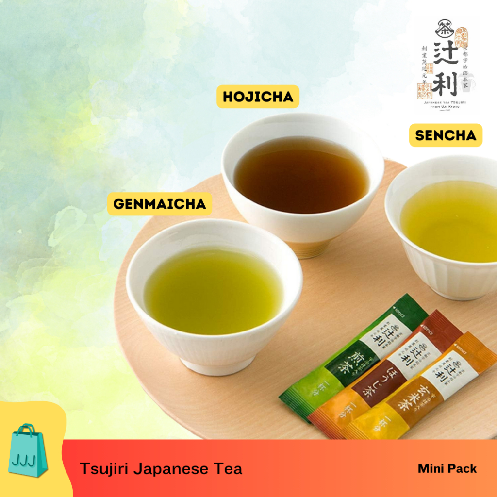 Tsujiri / Japanese Instant Tea Sachet / Genmaicha Sencha Hojicha ...
