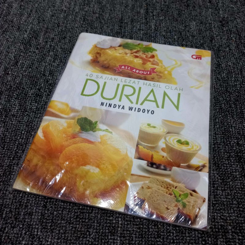 Recipe Book of 40 Delicious Dishes from Durian Processing | Shopee ...