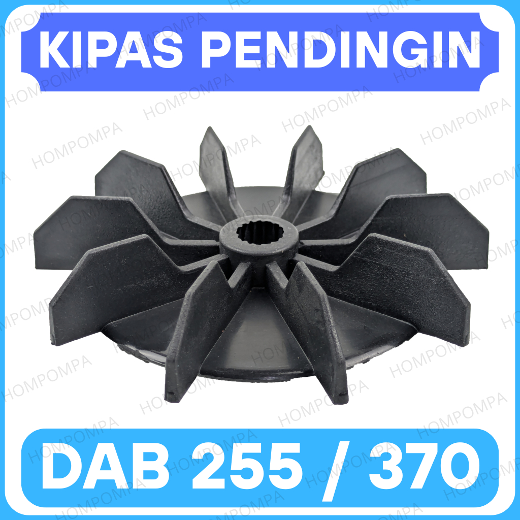 WATER PUMP COOLING FAN MODEL DAB 255 FAN COOLER AS 16mm JET PUMP ...