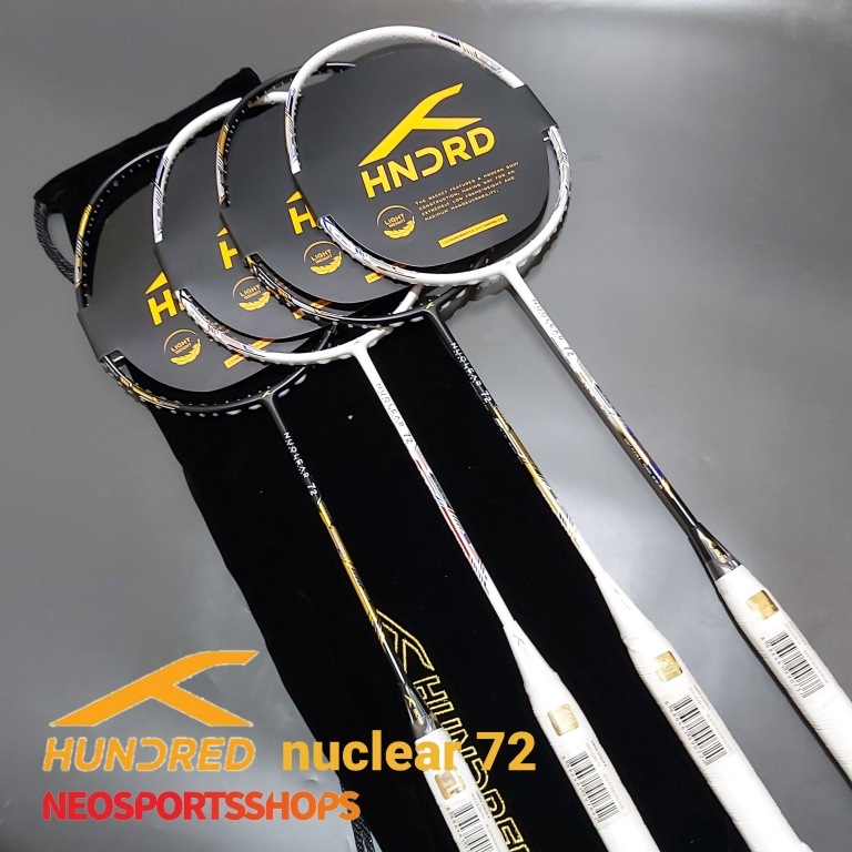 Original Hundred HNDRD Nuclear 72 Badminton Racket | Shopee Philippines