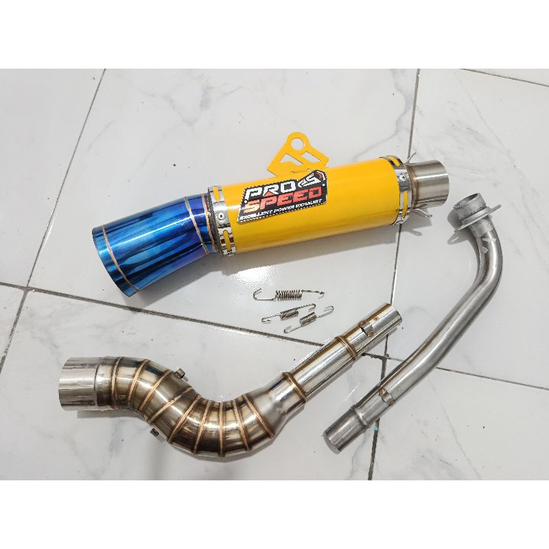 PRO SPEED 1set Pipe 51mm canister conical open specs exhaust Pipe for ...