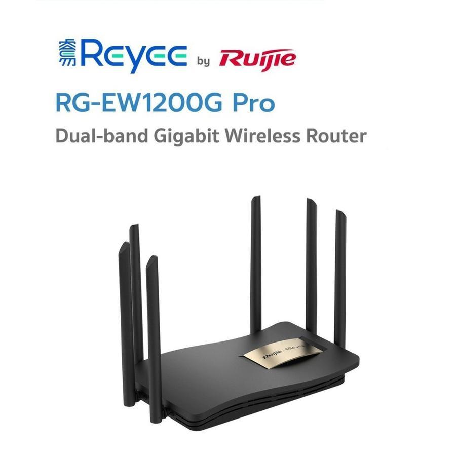 Ruijie Reyee RG EW1200G PRO 1300M Dual Band Gigabit Wireless Router ...