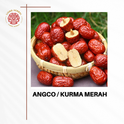 MERAH ANGCO ANG CO ORIGINAL HONG ZAO/ JUJUBE/ DRIED RED DATES/ RED DATE ...