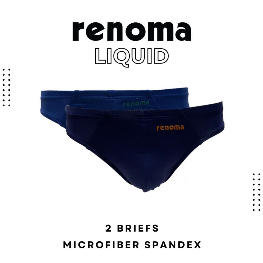 Renoma Liquid Tango Brief 9072 - 2-in-1 Men's Boxer Briefs | Shopee Philippines