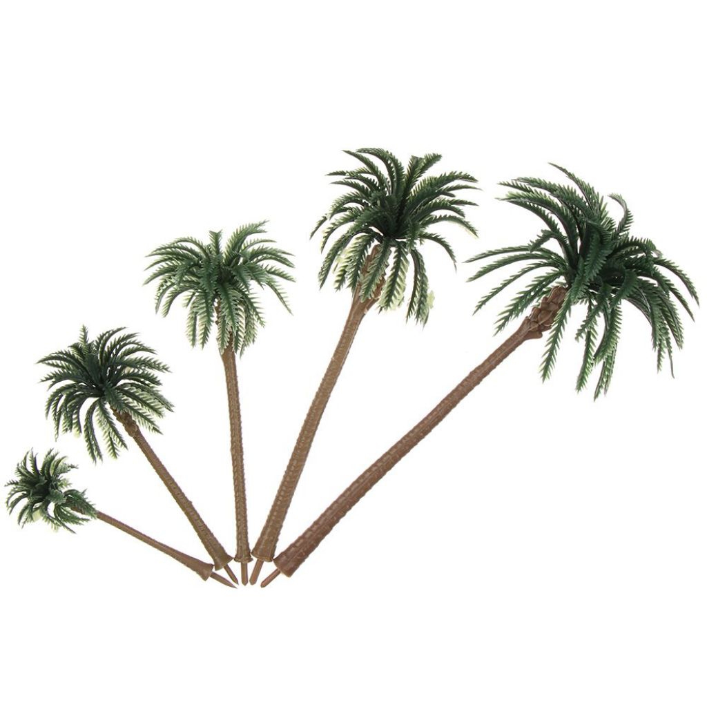 Miniature coconut trees / diorama mockup materials | Shopee Philippines