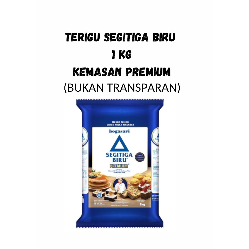 Blue Triangle Wheat Flour 1 Kg Premium Packaging | Shopee Philippines