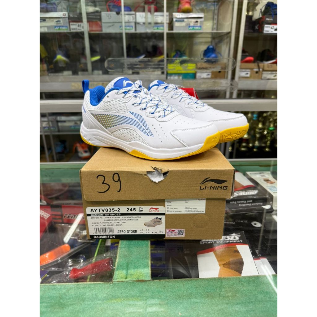 ORIGINAL Li-Ning / LINING AERO STORM Badminton Shoes | Shopee Philippines