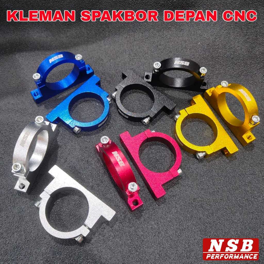 CNC Front Fender Clamps Universal front fender brackets | Shopee ...