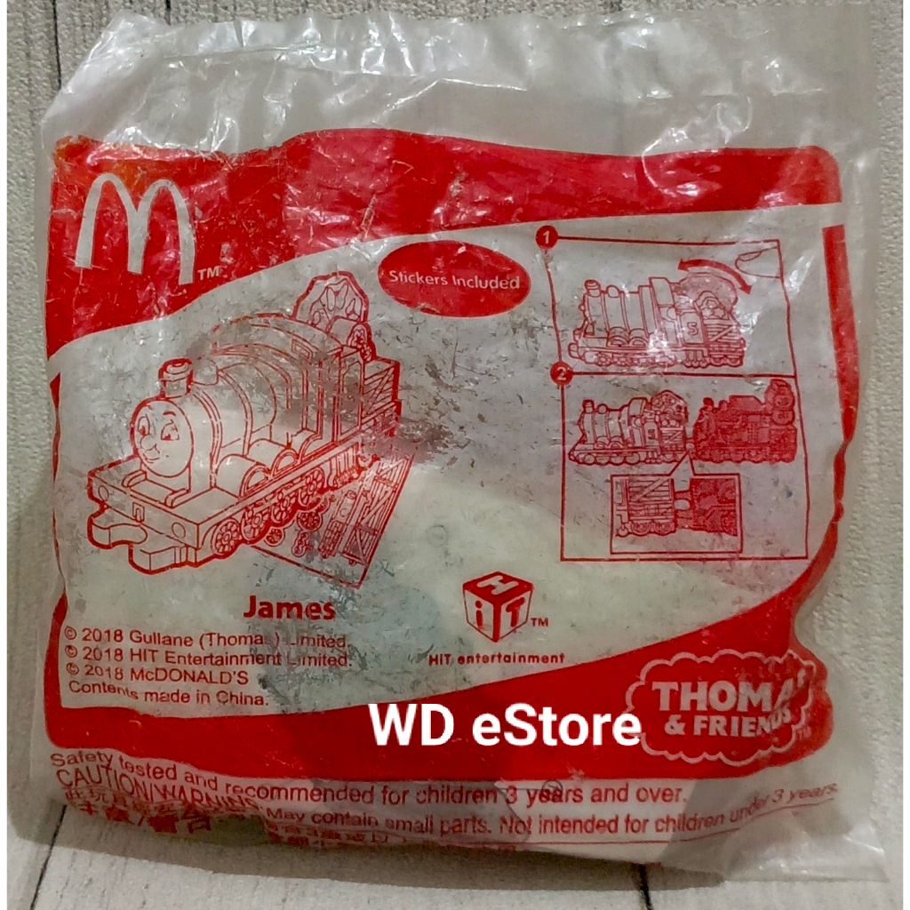 McDonald Happy Meal Toy Thomas & Friends, James | Shopee Philippines