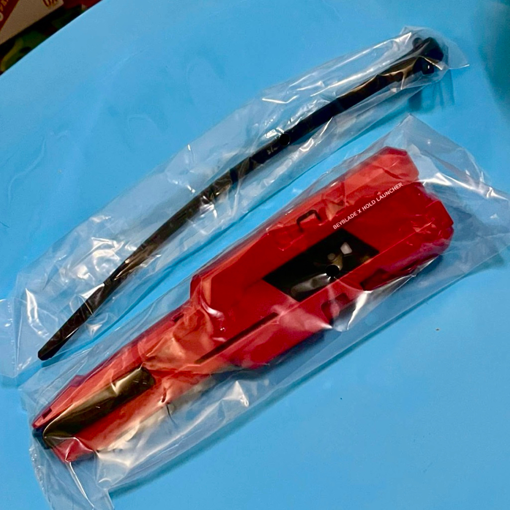 BX-00 Beyblade X Hold Launcher Red Long Ripcorn Black New SEALED ...