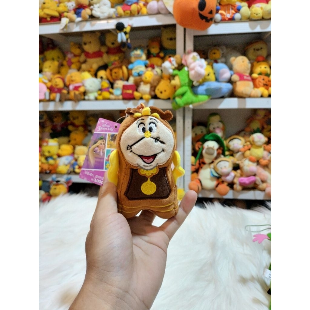 Cogsworth film Disney "Beauty and the Beast" doll ganci brand Disney ...