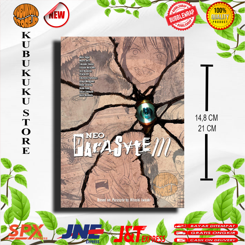 Manga Comic: Neo Parasyte M By Hitoshi Iwaaki | Shopee Philippines
