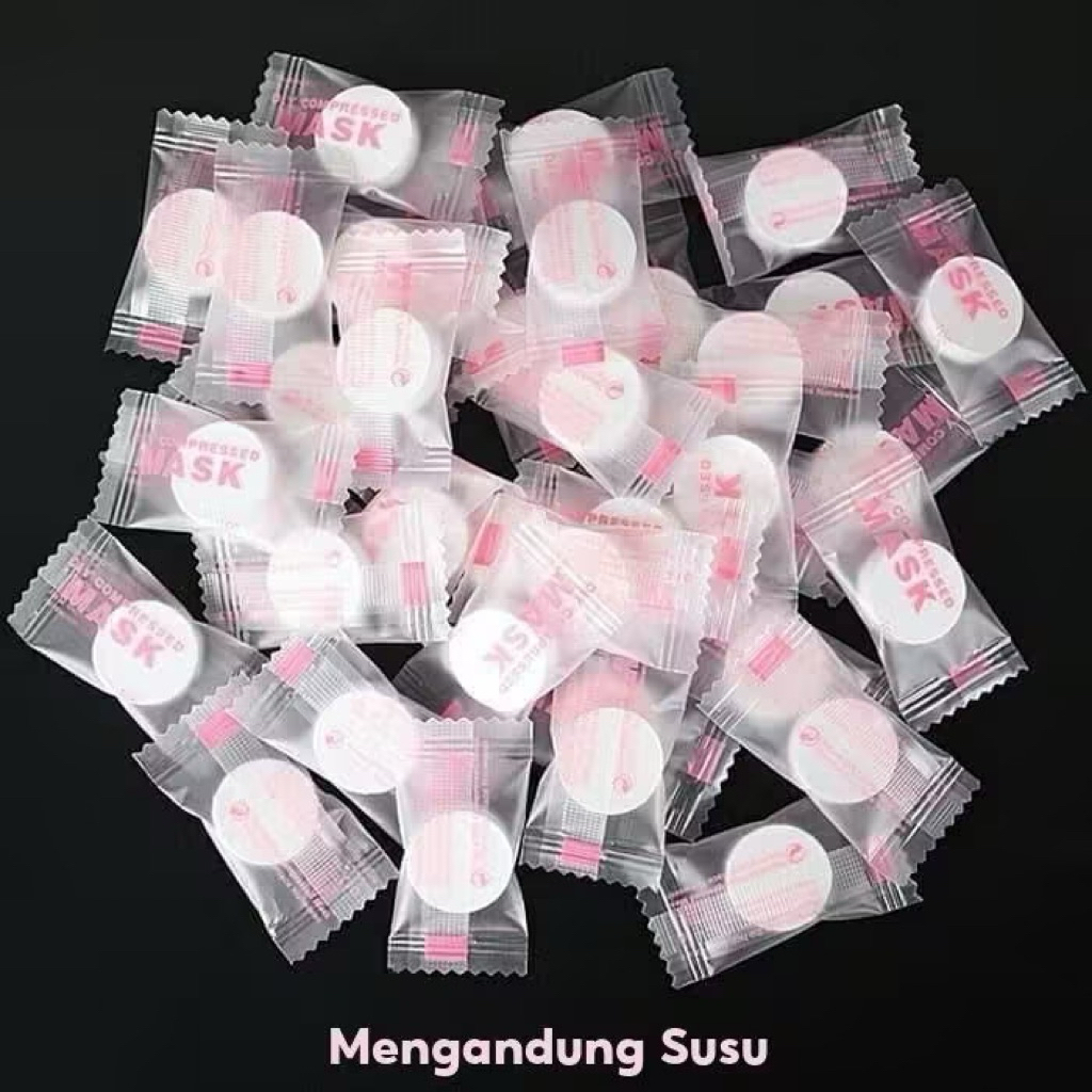 Compressed Paper Mask Sheet Diy Compressed Facial Mask Candy Face Mask ...