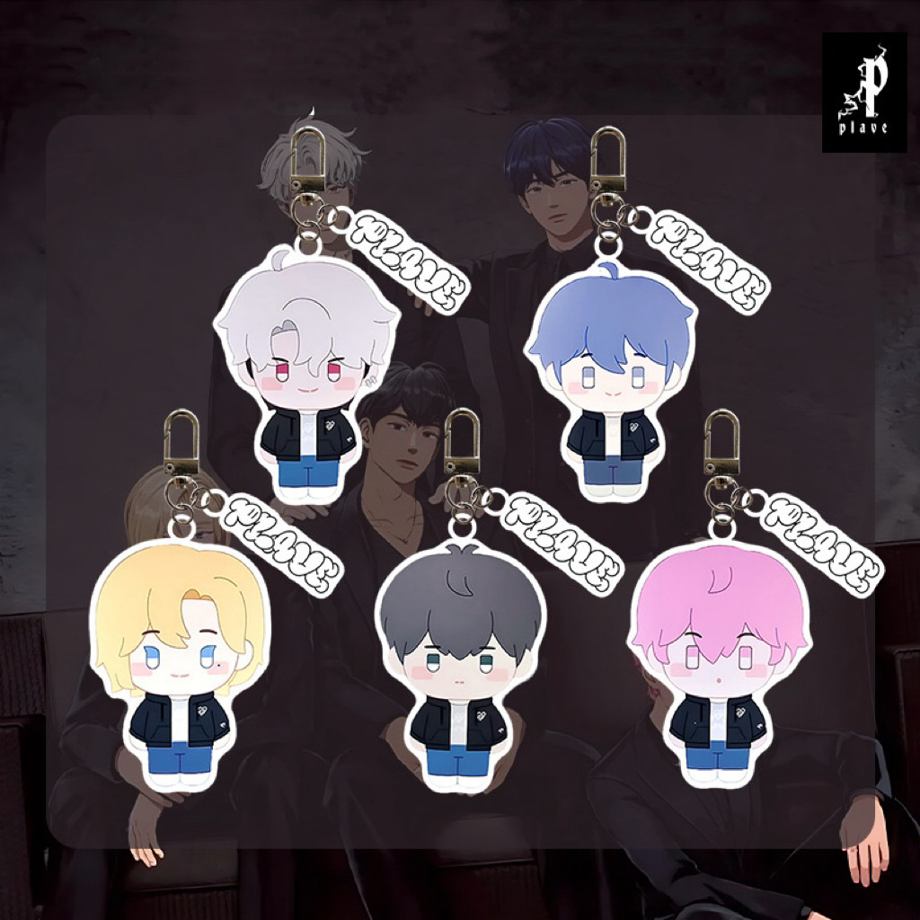 GANTUNGAN READY Plave Plave Member Acrylic Keychain | Shopee Philippines