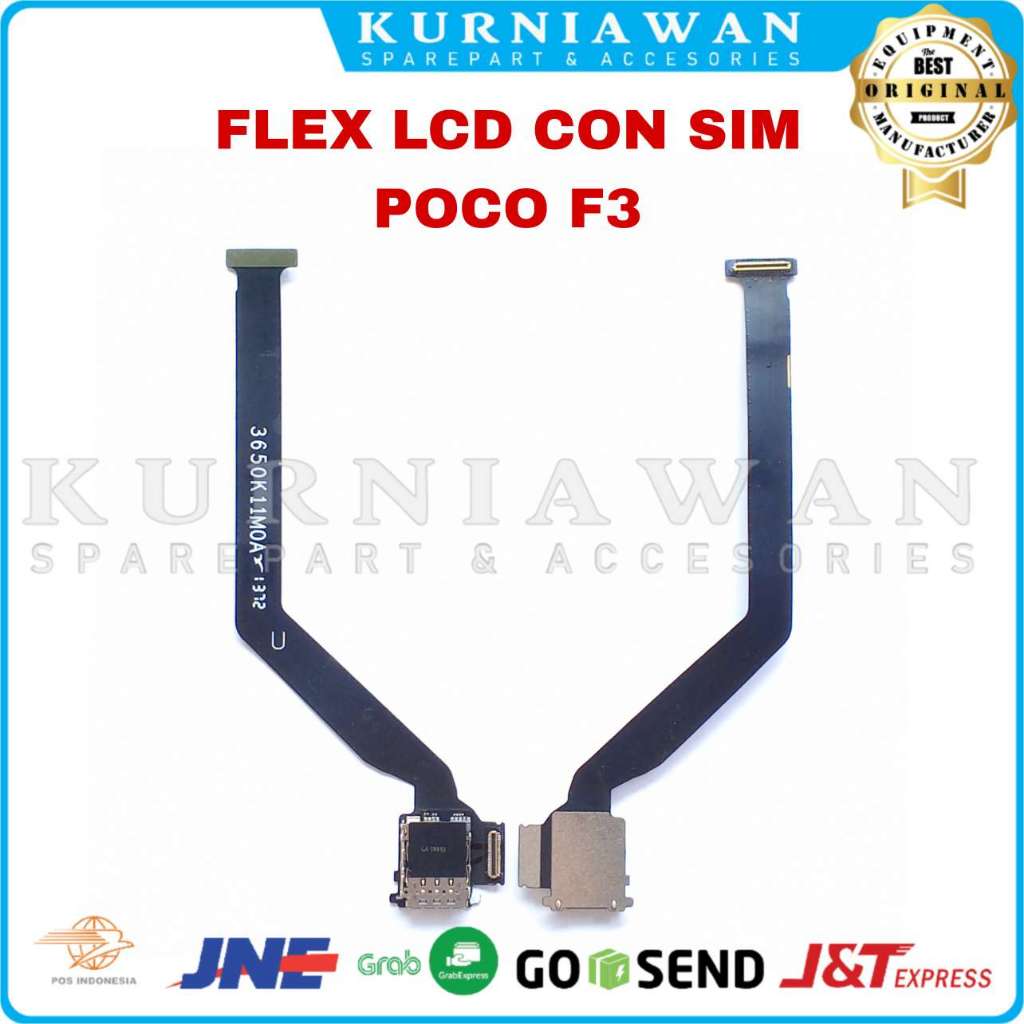 Poco F3 Flexible Sim Card Flexi Sim Connector Connector | Shopee ...