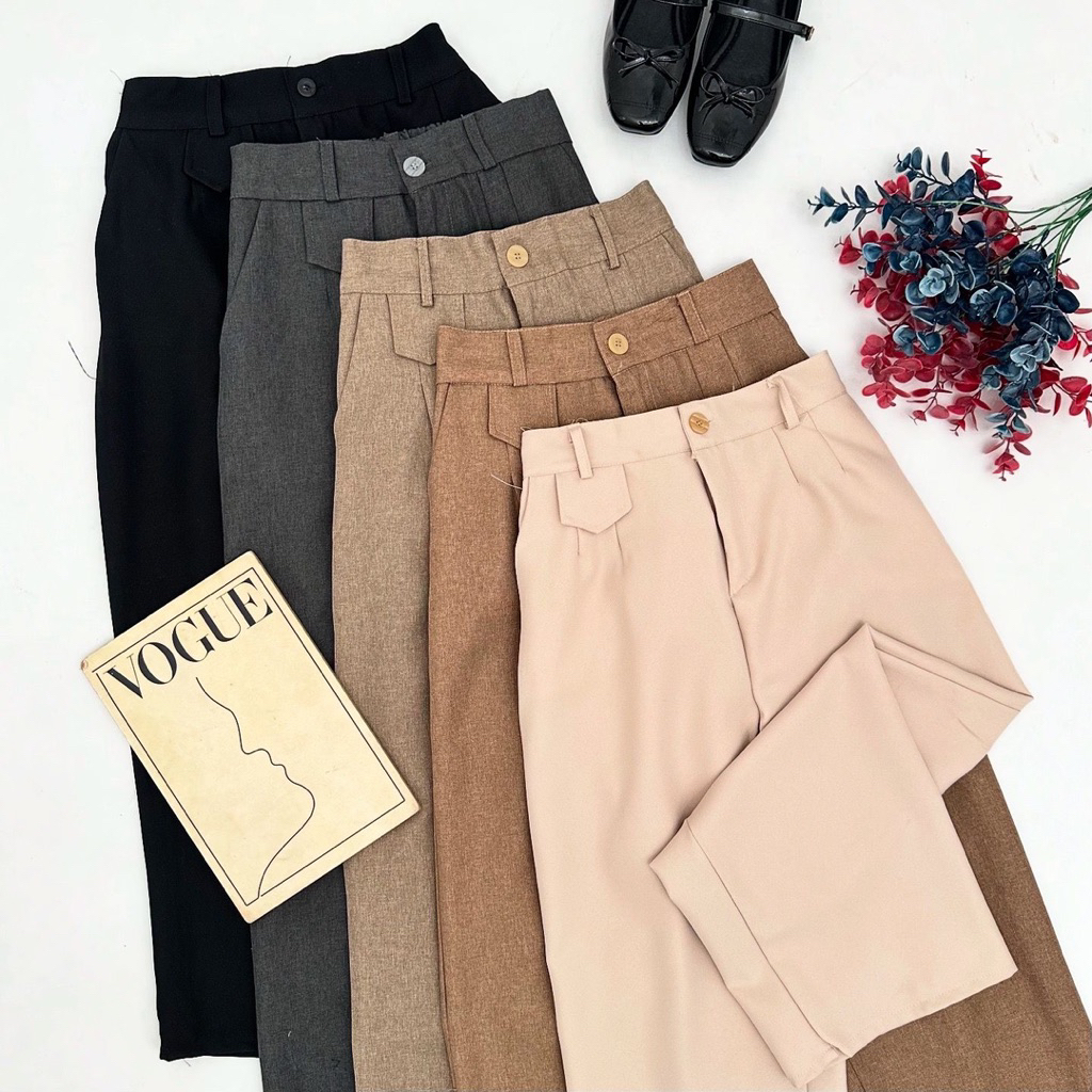 ORO PANTS SEMIWOLL Code: 10059721 | Shopee Philippines