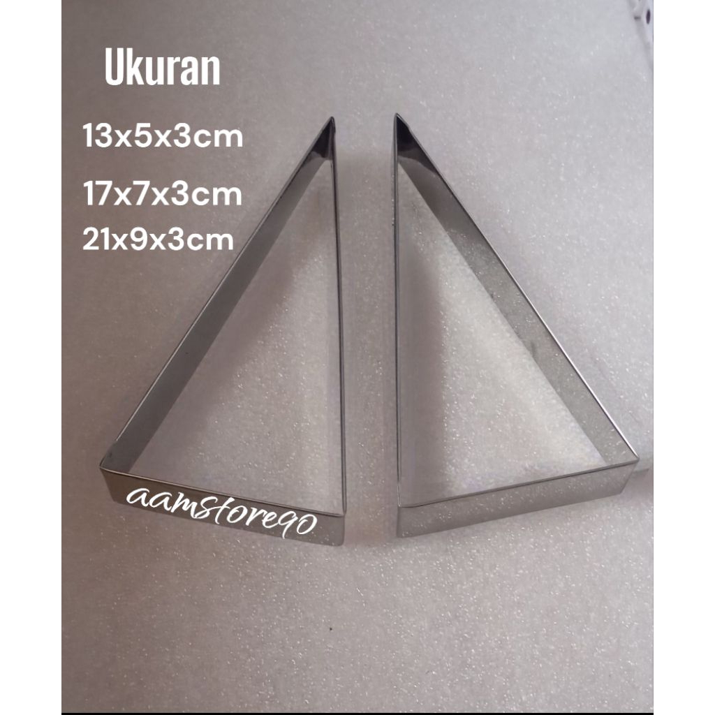 Quality food grade stainless steel side triangular croissant cake dough ...