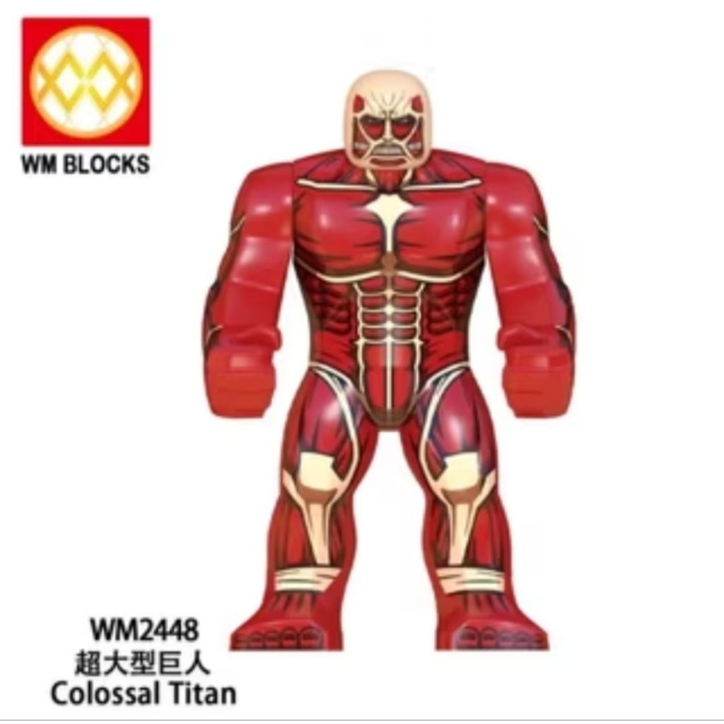 Attack on titan Colossal titan Action figure Toy VIRAL | Shopee Philippines
