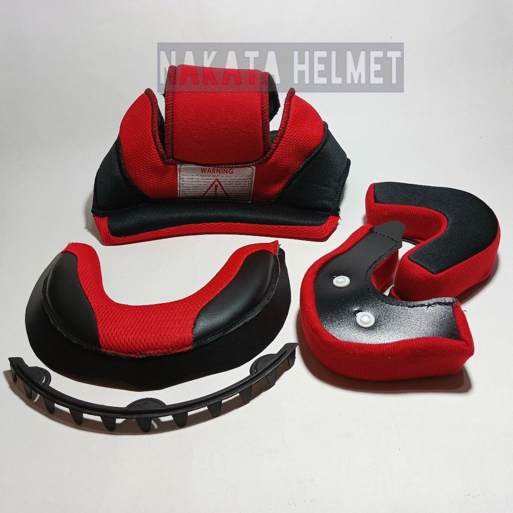 KYT Dj maru Helmet Foam FULLSET set SML XL XXL Cheek Pad Cheek | Shopee ...