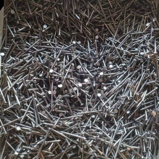 PER KG WOODEN IRON NAILS 5 INCH 5 inch BADAK CAP WOODEN NAILS 5 INCH 5 ...