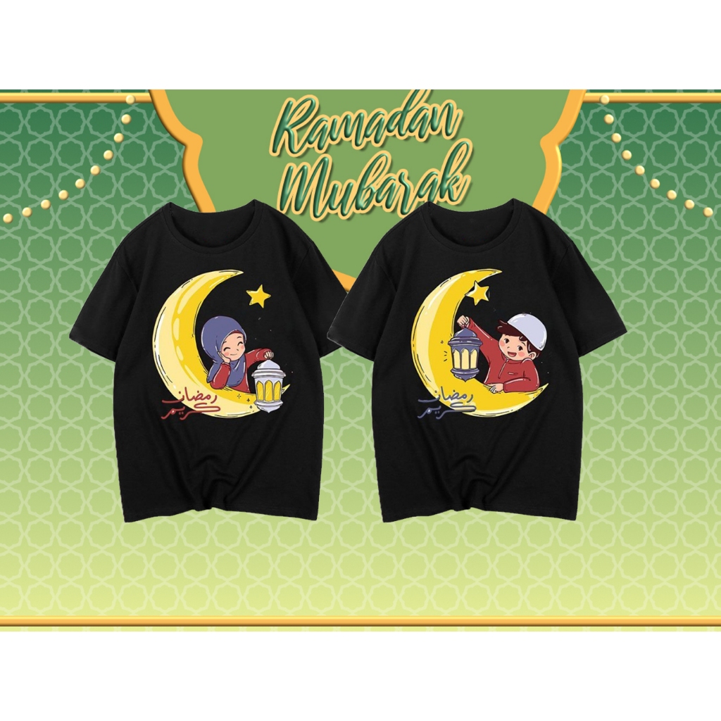 Ramadhan MONTH couple t-shirts, eid al-Fitr edition, eid mubarak ...