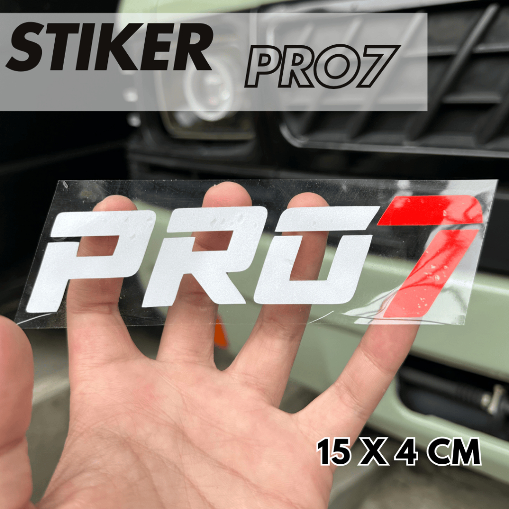 Pro7 STICKERS PRO STICKERS 7 BILED PRO 7 STICKERS REFLECTIVE MATERIAL ...