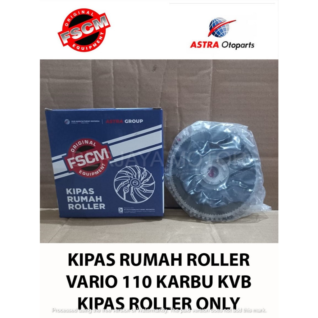 Original FSCM BRAND KVB CODE ROLLER VARIO CARBON HOUSE FAN | Shopee ...