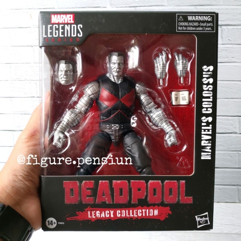 Marvel LEGENDS COLOSSUS DEADPOOL DELUXE HASBRO ACTION FIGURE ORIGINAL ...