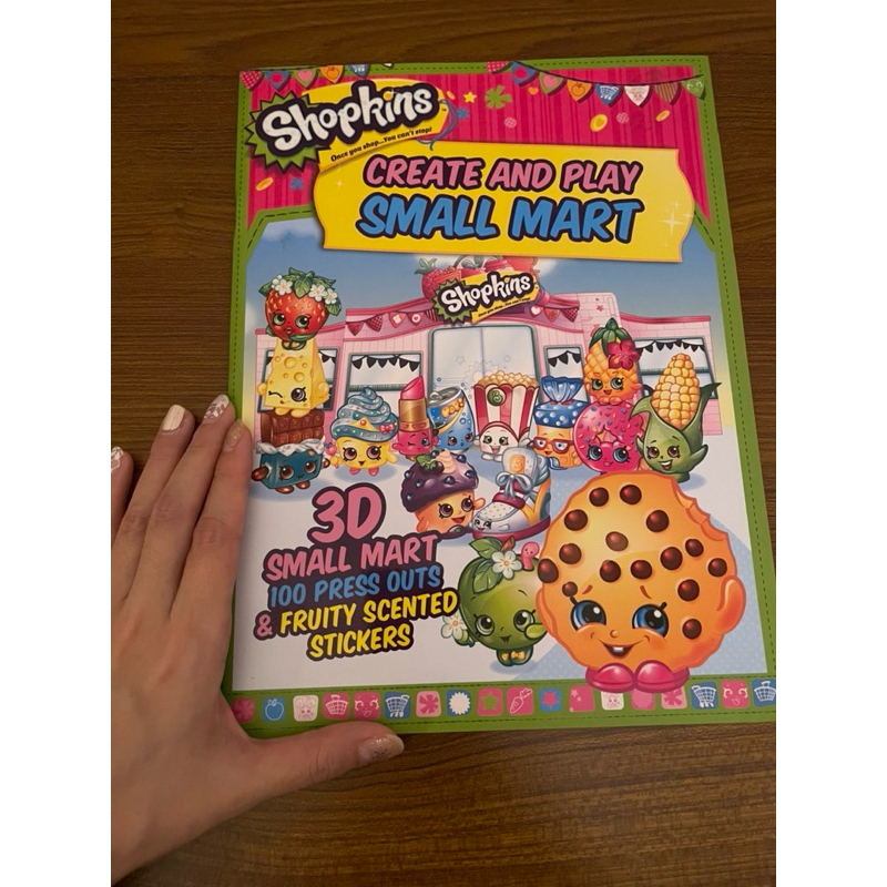 3D Shopkins book / pop up book / activity book / sticker book / BBW ...